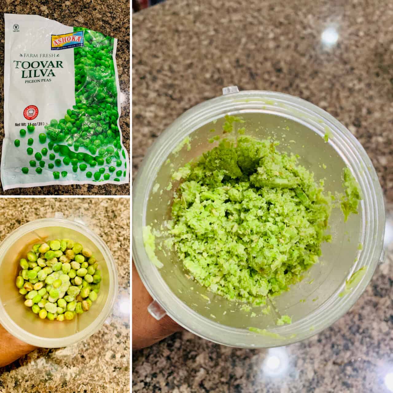 Tuvar Lilva/Pigeon Peas Paratha - Blissful Bites by Tay