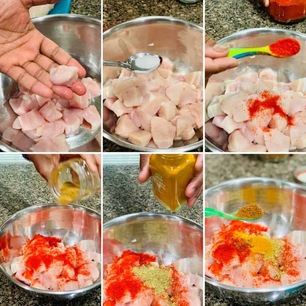 Chicken Pakoda/Fritters - Blissful Bites by Tay