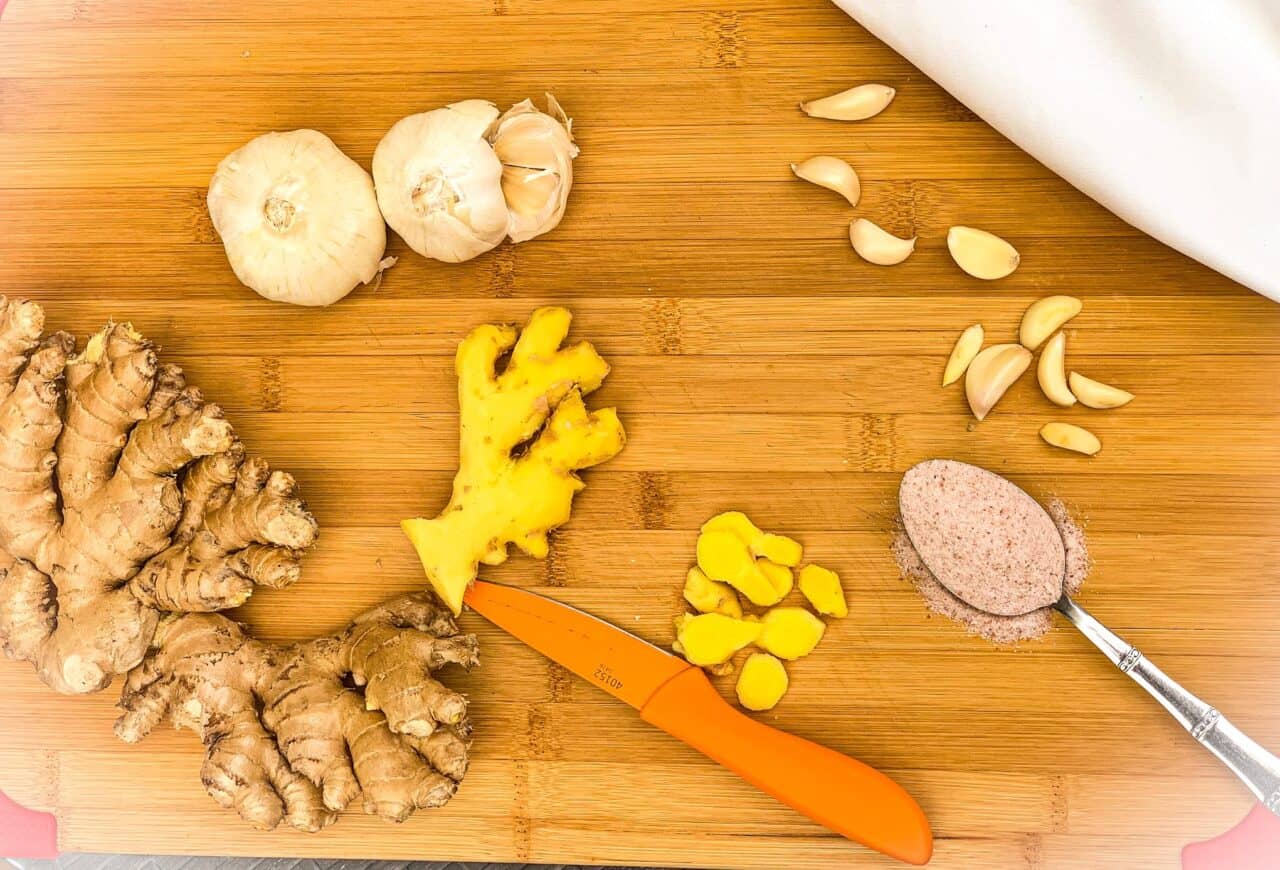 Ginger Garlic Paste - Blissful Bites by Tay