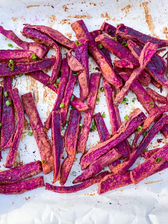 Purple Sweet Potato Flatbread / Roti - Blissful Bites by Tay