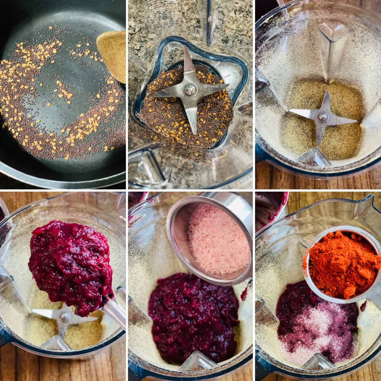 Cranberry Pickle / Cranberry Pachadi - Blissful Bites by Tay