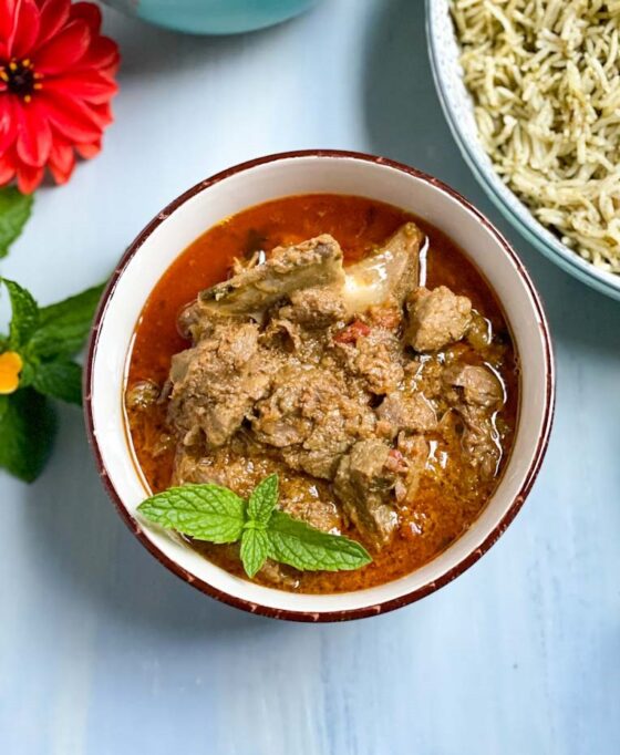 Easy Instant Pot Mutton Curry - Blissful Bites by Tay