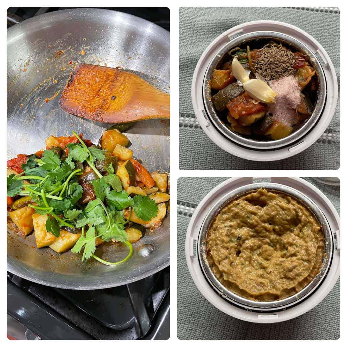 Zucchini Pachadi (Andhra Style Zucchini Chutney) - Blissful Bites by Tay